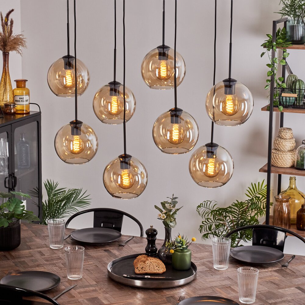 Koyoto Lampadario a sospensione - Vetro Ambrato H3631898 | lampada.it